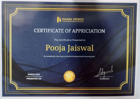 Pooja Jaiswal On Linkedin Latepost Appreciation Recognition Gratitude Thankyou Achievement…