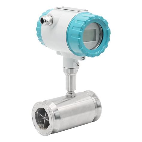 RS Clamp Liquid Turbine Flowmeter MA LCD Display Flow Meter Factory Price Flowmeter And