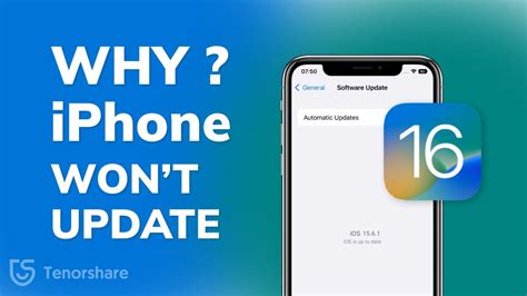 Why Wont My Iphone Wont Update Here Is The Reason And How To Fix It Youtube