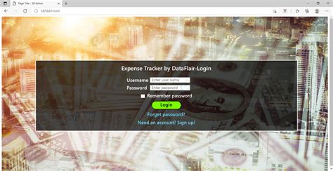 Python Expense Tracker Project With Source Code Dataflair