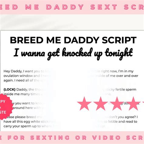 Breeding Fetish Etsy