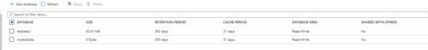 Creating An Adx Database