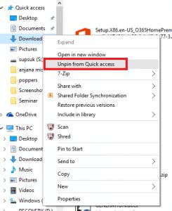 How To Customise The Quick Access Folder In Windows