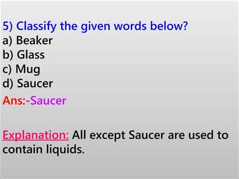 Classification Questions And Answers Ppt