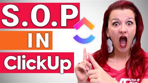 How To Set Up Standard Operating Procedures Sops In Clickup Youtube