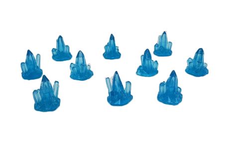 Top Shelf Gamer Frozen Ice Crystal Token Set Of 10