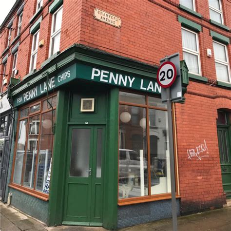 Penny Lane Liverpool As Known From The Beatles Song Image By