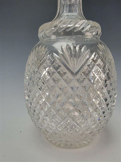Antique Baccarat Cut Crystal Glass Liquor Decanter Bottle 4544173629