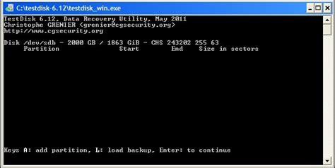Solved Cant Find Lost Partitions In Testdisk Tech Support Forum