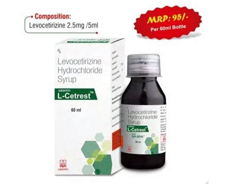 L Cetrest Syrup 60 Ml At ₹ 95 Bottle Anti Allergic Syrup In Kanpur Id 2855429096973