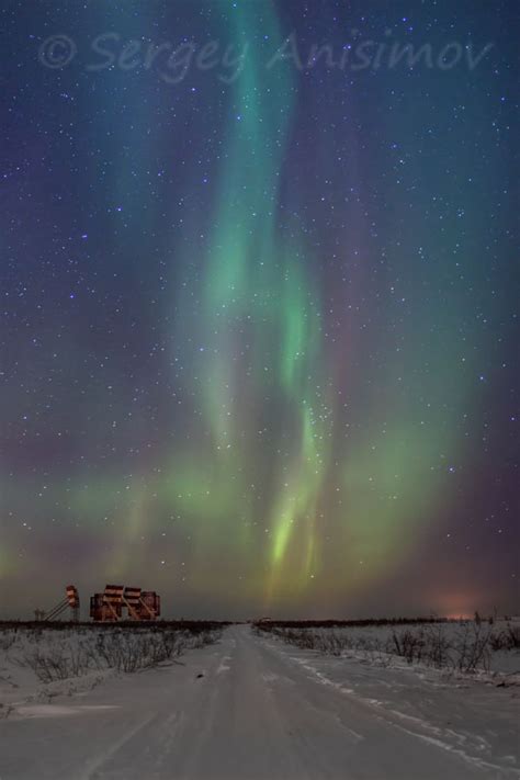 Ямал Северное сияние