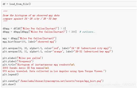 python研究汽车传感器数据统计可视化分析 python obd协议 csdn博客