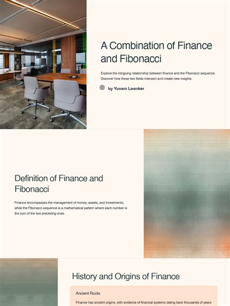 A Combination Of Finance And Fibonacci Pdf Investing Technical