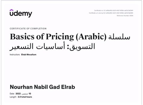 Nourhan Nabil On Linkedin Udemy