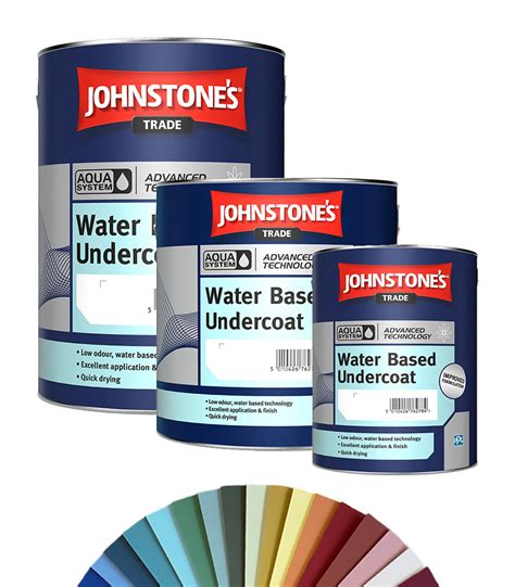 Johnstones Trade Aqua Water Based Undercoat Tinted Colour Match