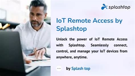 Ppt Iot Remote Access By Splashtop Powerpoint Presentation Free Download Id