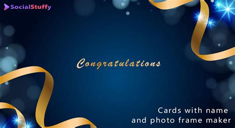 Create Congratulations Card Maker Online Free For Greeting