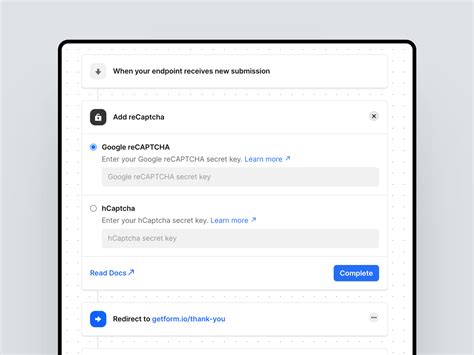Webflow Form Setup Getform Documentation