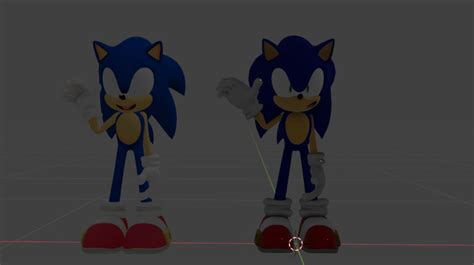 Sfm Sonic Toon Modern Sonic By Pankanellos On Deviantart