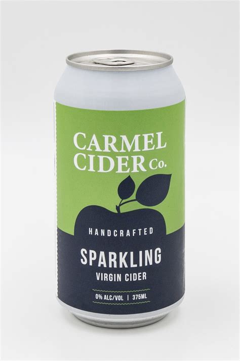 Sparkling Cider Cans Carmel Cider Co