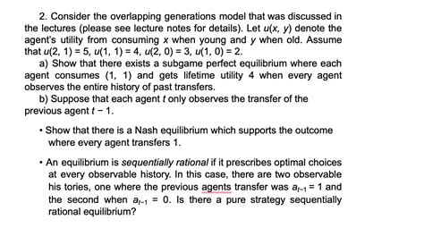 1 Consider The Following Interaction Between A