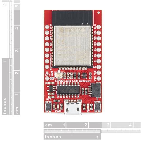 ESP32 LoRa 1 Channel Gateway LoRa 單通道 LoRaWAN 網關模組 SparkFun 原裝進口 台灣智能感測科技