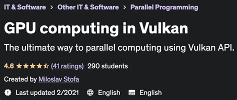 Vulkan 中的 Gpu 计算 Gpu Computing In Vulkan Postcode
