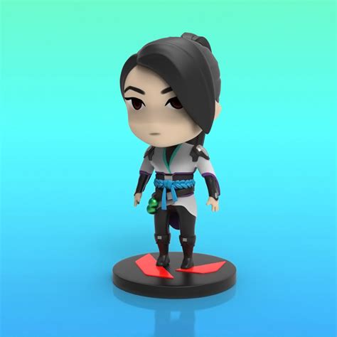Stl File Sage Valorant・model To Download And 3d Print・cults