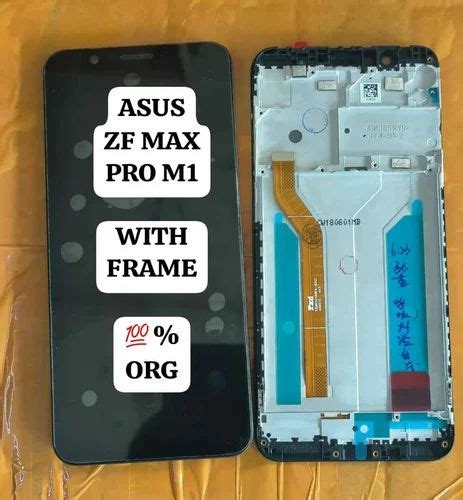 Black Asus Zenfone Max Pro M Original Display At Piece In Chennai Id