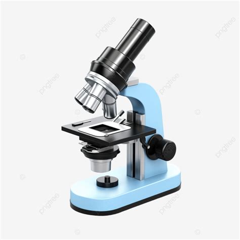 고품질 렌더링을 사용하여 3d 현미경 격리 개체 3차원 현미경 3d 렌더링 현미경 Png 일러스트 및 이미지 에 대한 무료