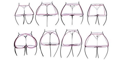 How To Draw Butts Tutorials