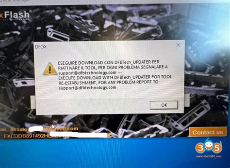 How To Solve Foxflash “execute Download With Dfbtech” Error Obdii365