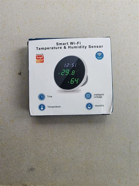 Smart Wi Fi Temperature And Humidity Sensor Mobile Phones And Gadgets Other Gadgets On Carousell