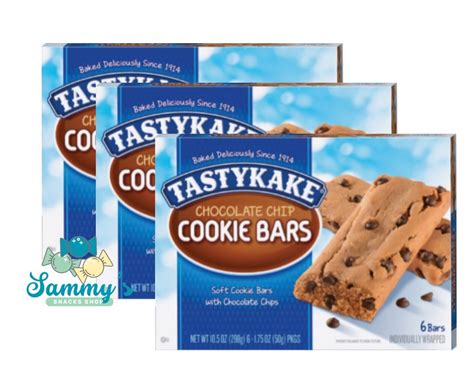 Tastykake Chocolate Chip Cookie Bars At Robert Guajardo Blog