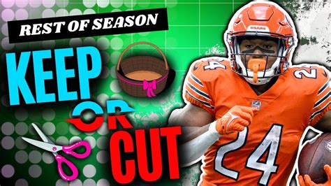 Fantasy Football Playoffs Keep Or Cut Droppable Players Cleanse 🧹🧽