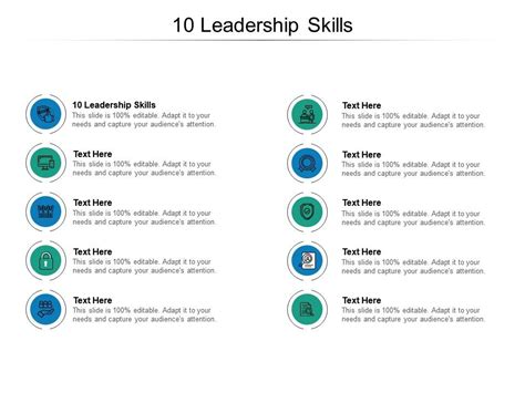10 Leadership Skills Ppt Powerpoint Presentation Ideas Layout Cpb Presentation Powerpoint