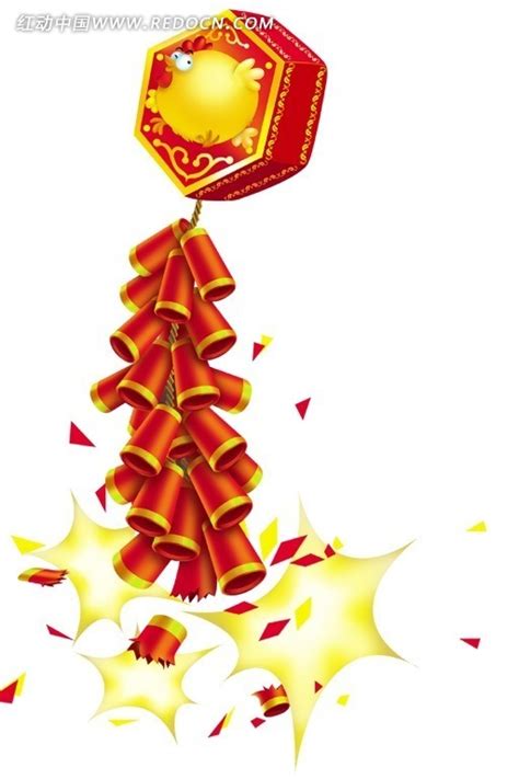 鞭炮素材PSD免费下载 红动网