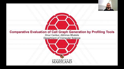 Comparative Evaluation Of Call Graph Generation By Profiling Tools Youtube