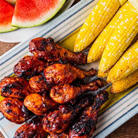Grilled Chicken Legs Dishes With Dad