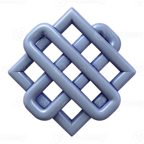 Wonderful Playful Abstract Symmetrical Geometric Pattern Of Interlocking Squares Clean Lines