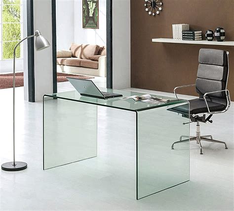Modern Glass Office Desk