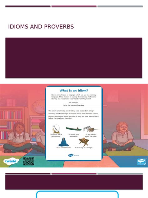 Idioms And Proverbs Pdf