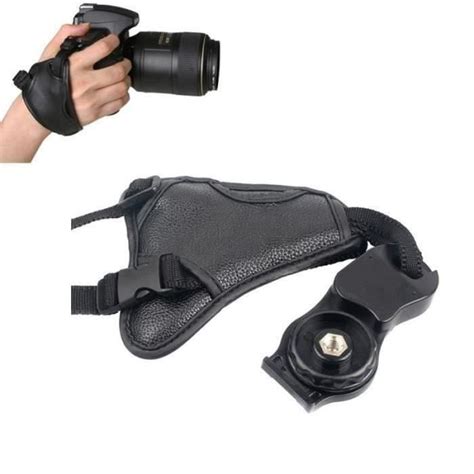 Dt09990 Pu Caméra Sangle Poignée De Poignet Ceinture Pour Nikon Canon Sony Dslr Caméra