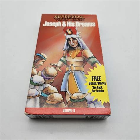 Superbook Video Bible Joseph And His Dreams Vhs Animated Christian Home