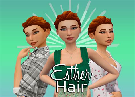 Esther Hair Screenshots Create A Sim The Sims 4