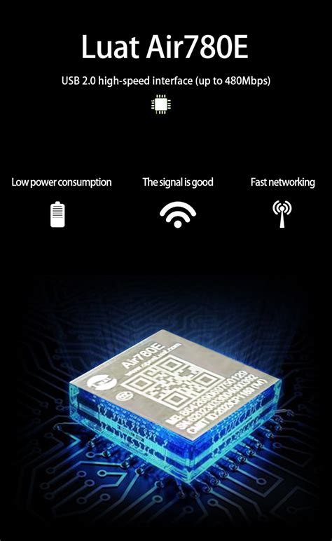 Luat Air780e 4g Full Netcom Module Usb Internet Module Chinalctech