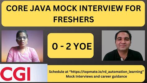 Cgi Java Interview Questions Core Java Interview Questions Youtube