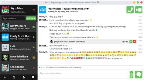 Github Skyzohkeytox Client A Quick Prototype Of A Tox Client Powered By Js Running Everywhere