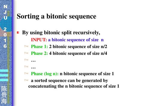 Ppt Bitonic Sorting And Its Circuit Design Powerpoint Presentation