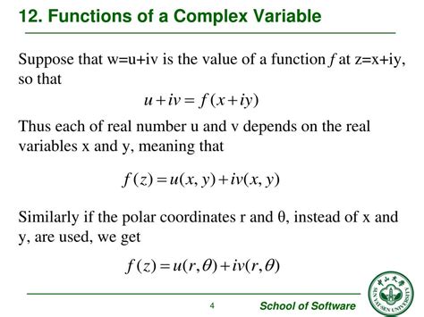 Ppt Chapter 2 Analytic Functions Powerpoint Presentation Free